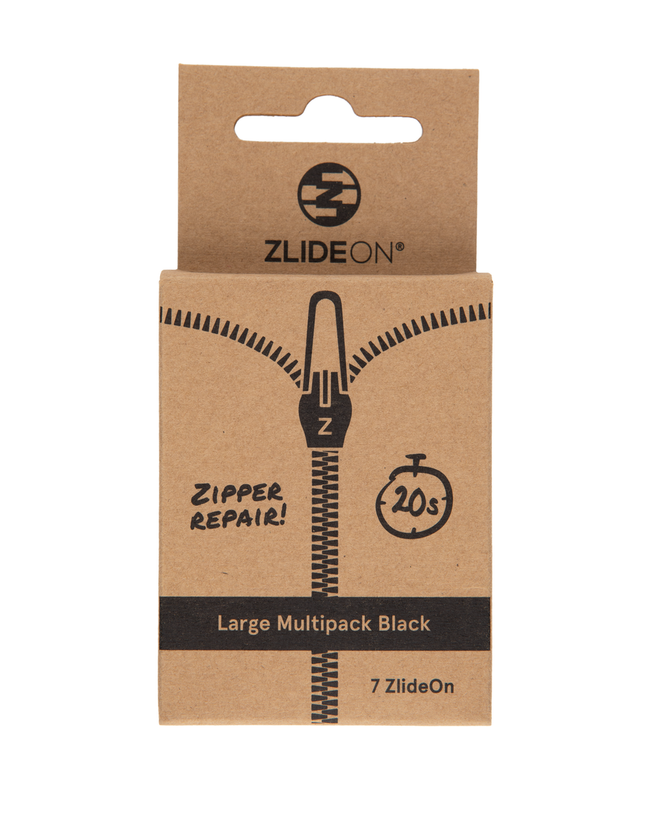 Repair broken zippers with ZlideOn! Quick and Easy