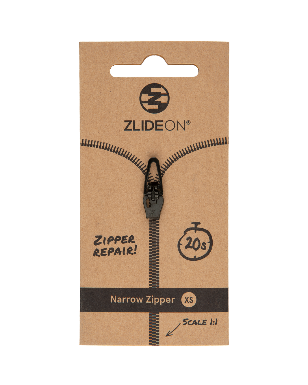 Repair broken zippers with ZlideOn! Quick and Easy